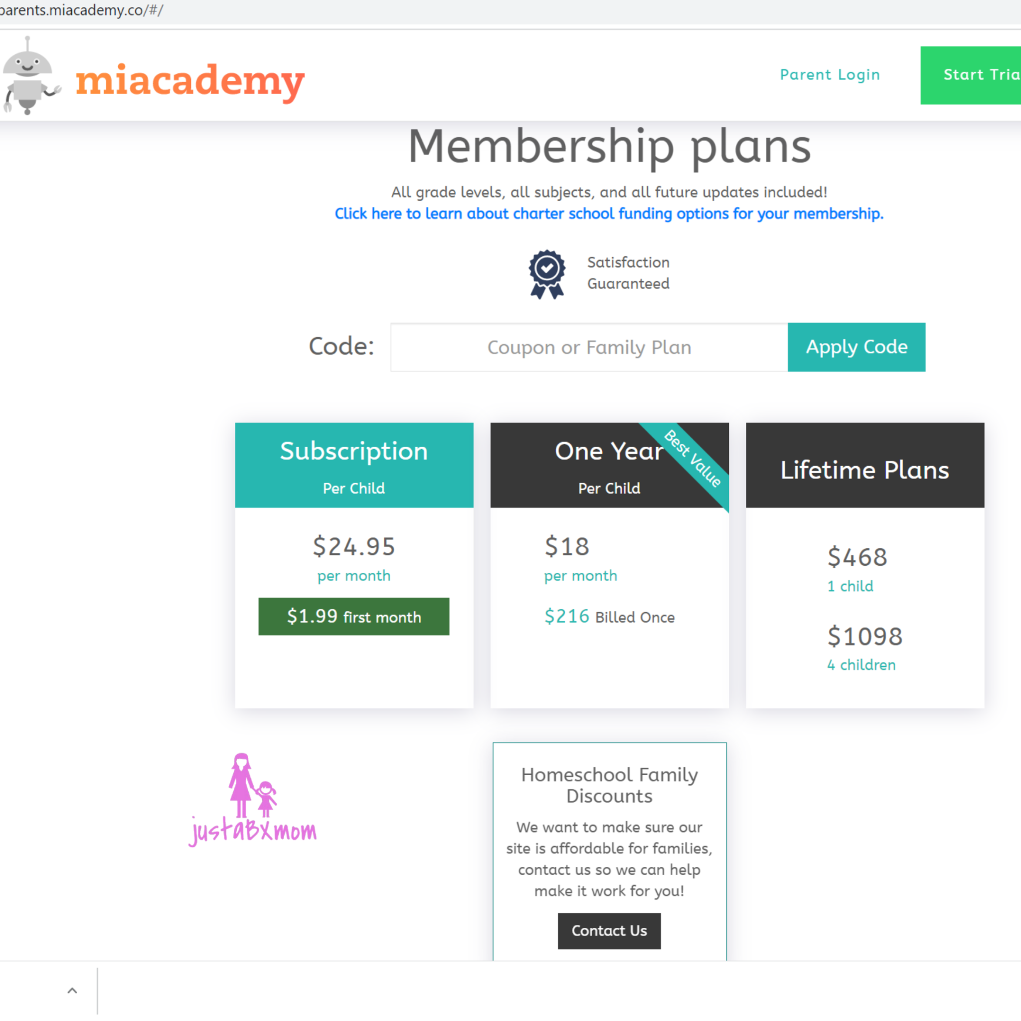 #HiHomeschool Miacademy Review – JUSTABXMOM