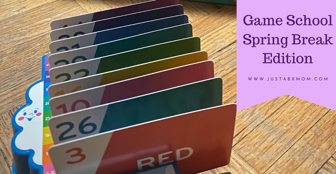 Game School – Spring Break Edition – JUSTABXMOM